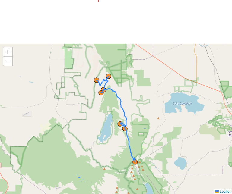 Leaflet Walking Route - Alpaca Travel